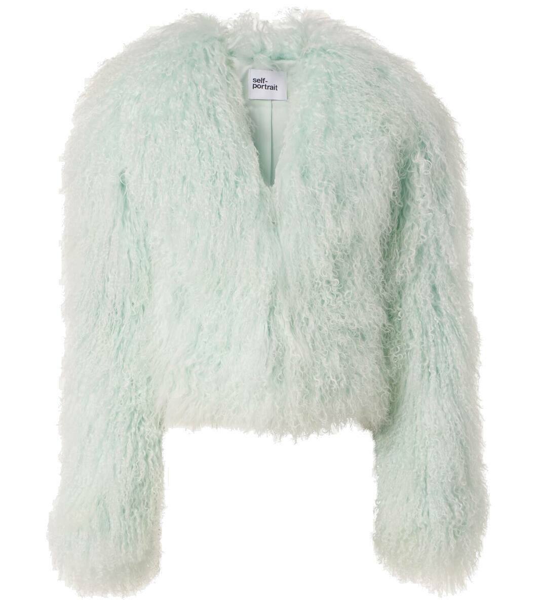 Self-Portrait Shearling jacket Self-Portrait