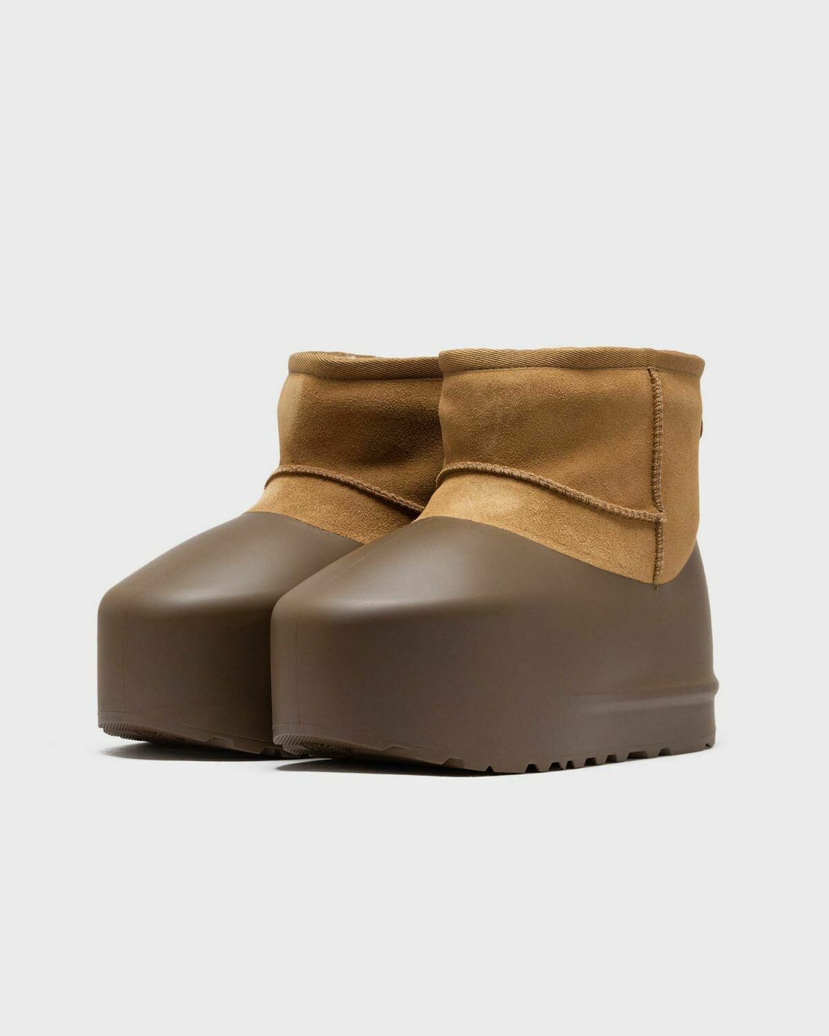 Ugg Classic Mini Pumped Molded Brown Boots Ugg