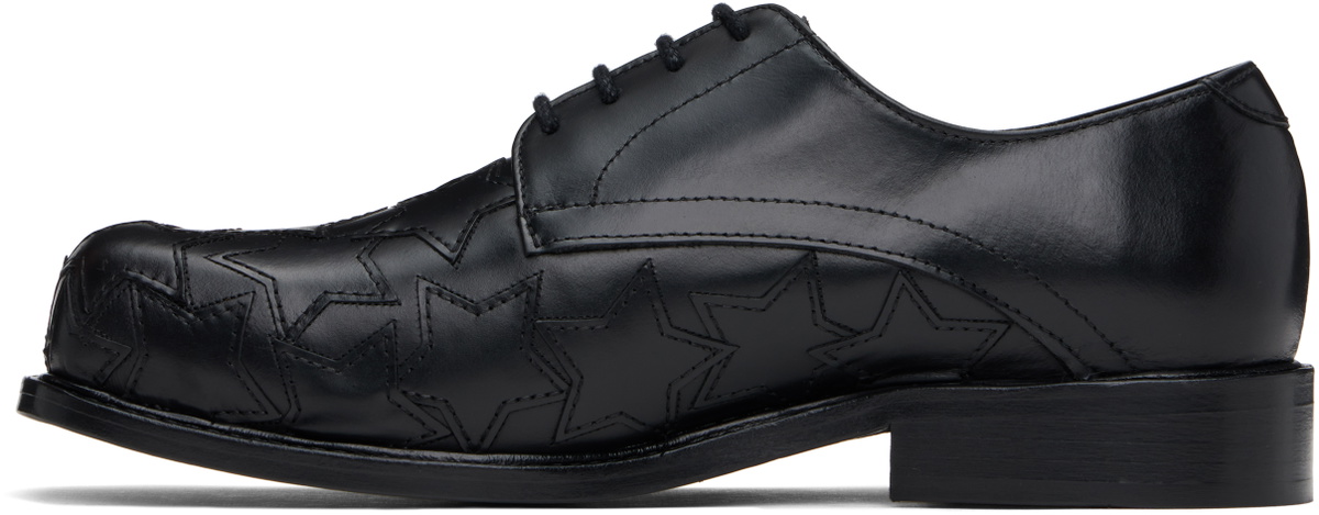 Stefan Cooke Black Star Square Toe Derbys Stefan Cooke