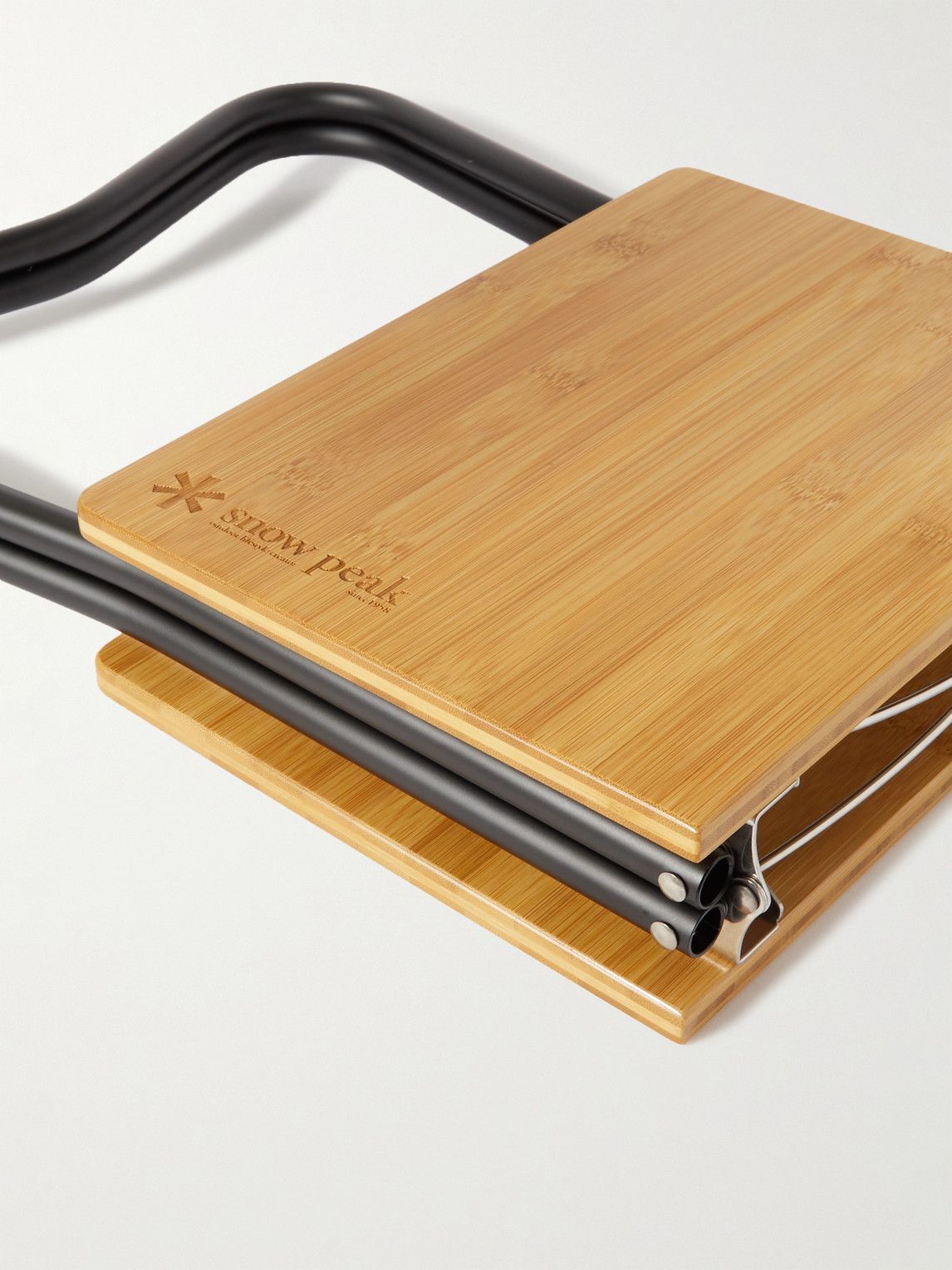 Snow Peak - Collapsible Bamboo and Aluminium Table Snow Peak