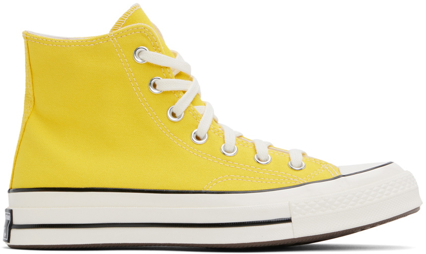 Converse Yellow Chuck 70 High Top Sneakers Converse