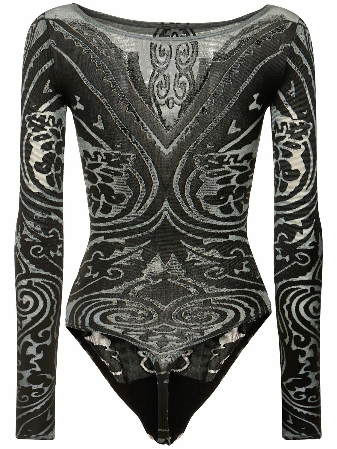 WOLFORD Wolford X Etro High-contrast Bodysuit Wolford