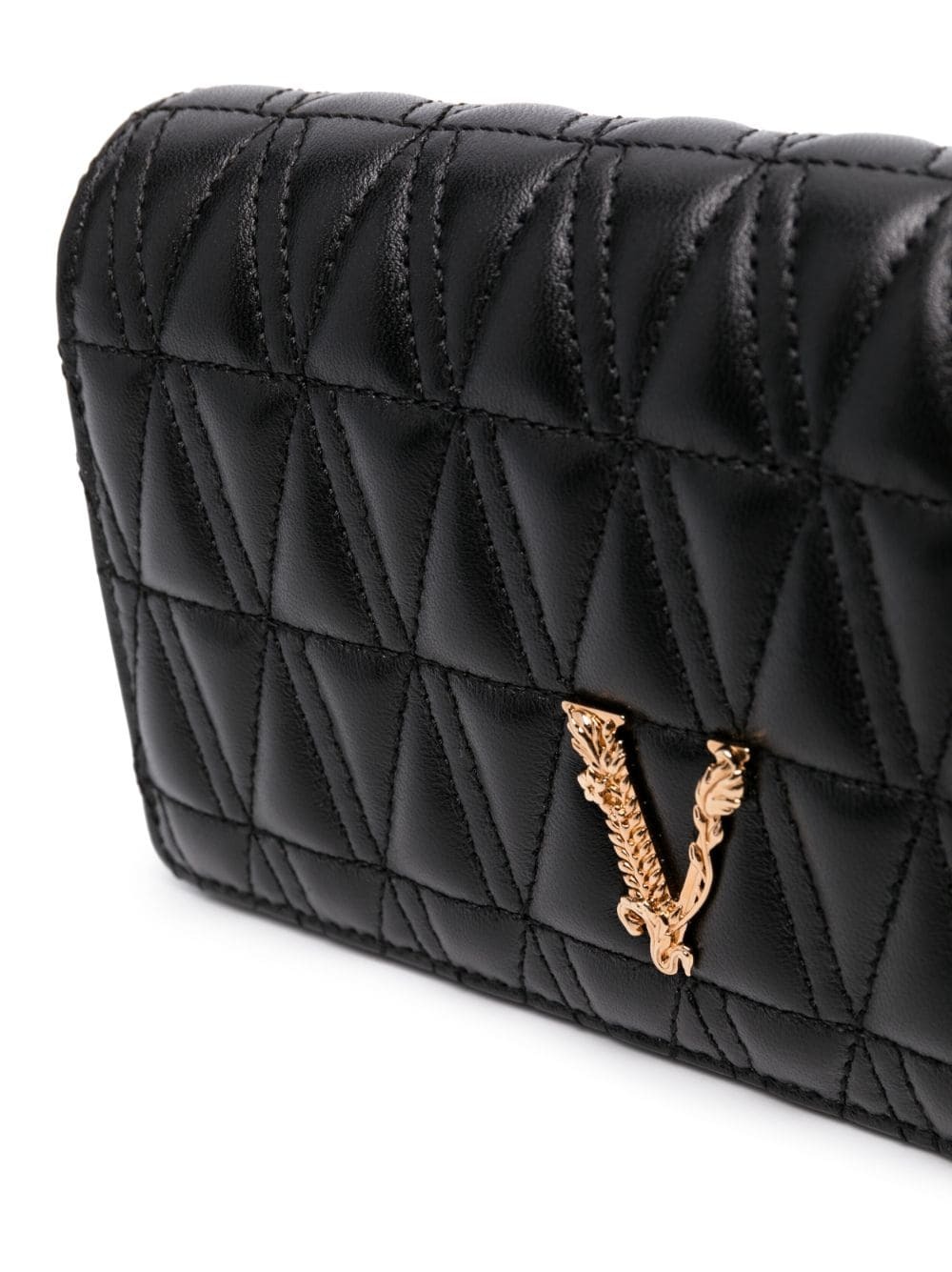 VERSACE - Virtus Quilted Leather Mini Bag Versace