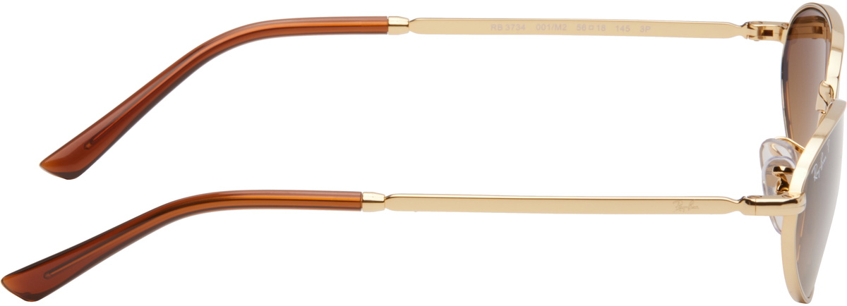 Ray-Ban Gold RB3734 Sunglasses Ray Ban