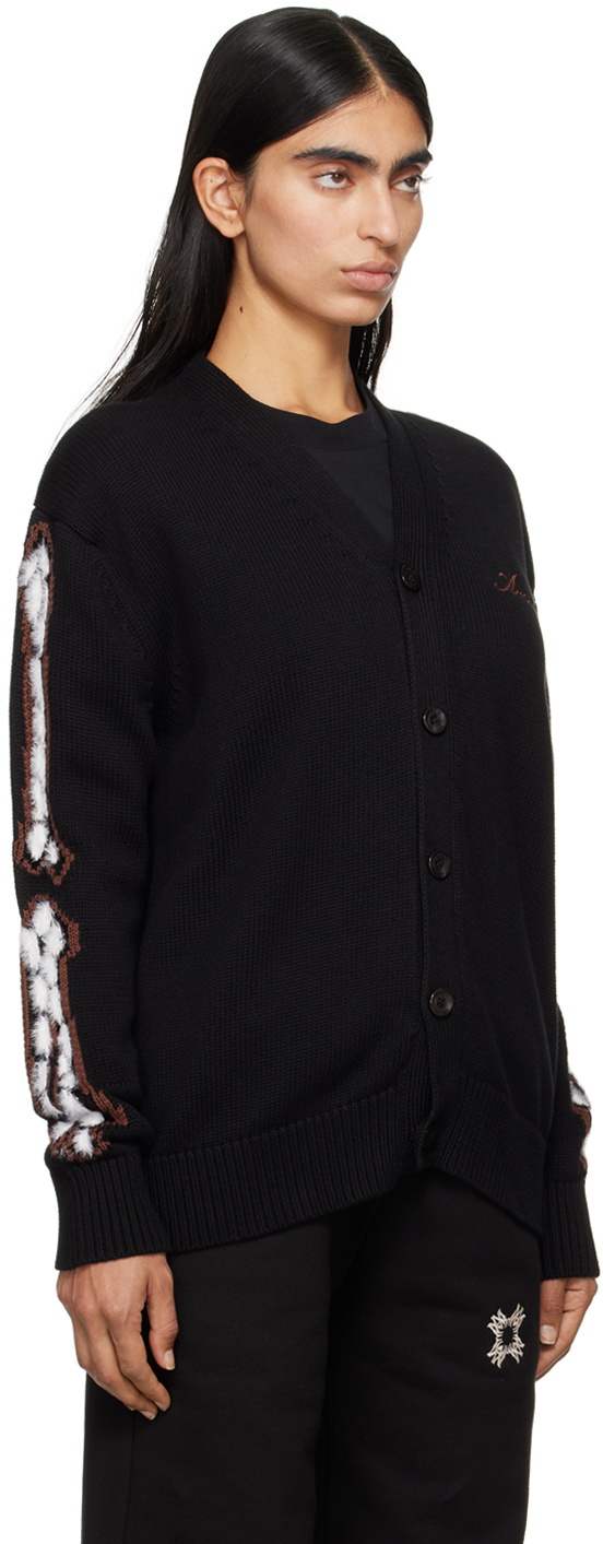 AMIRI Black Bones Cardigan Amiri