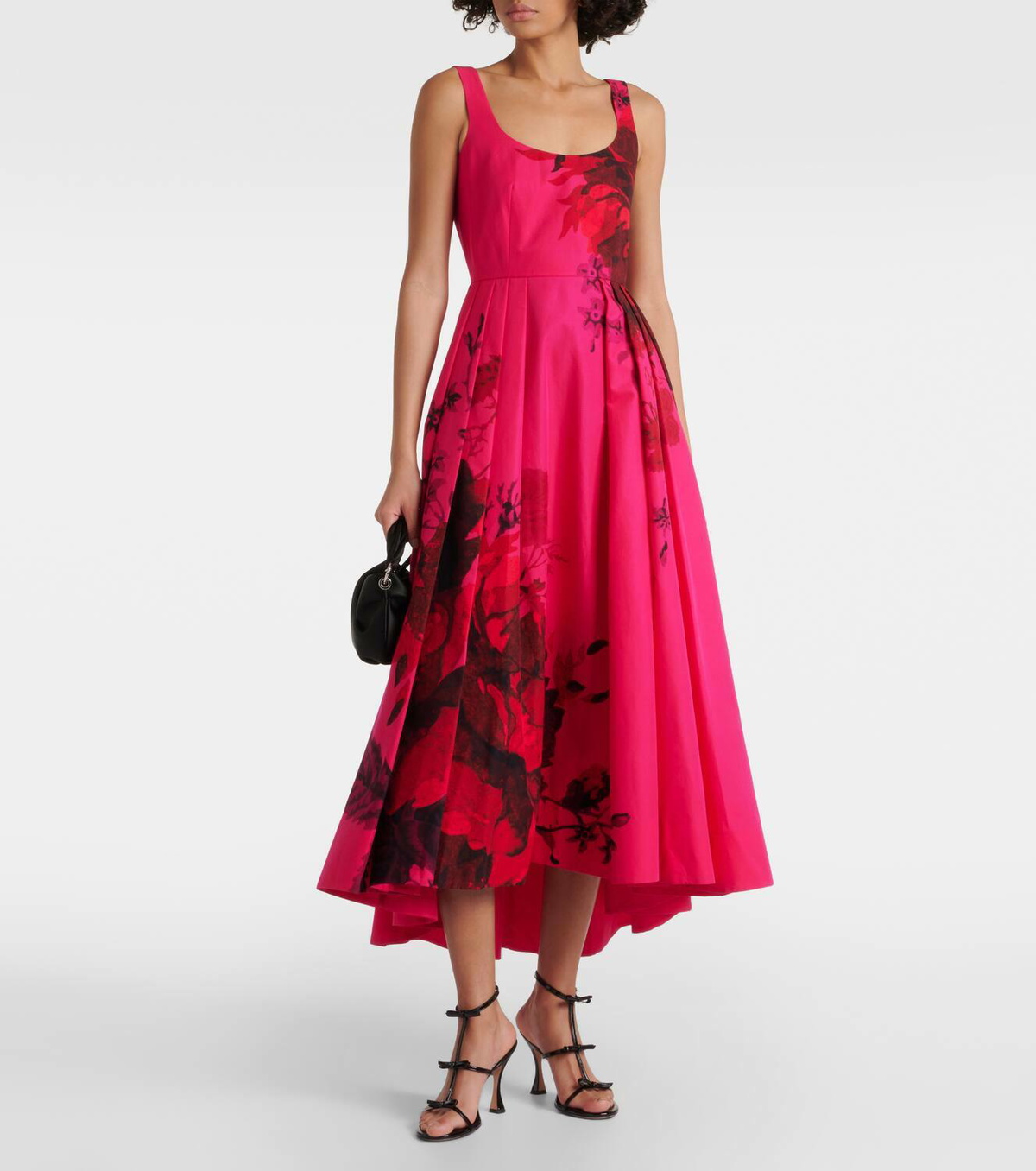 Erdem Floral cotton faille maxi dress Erdem