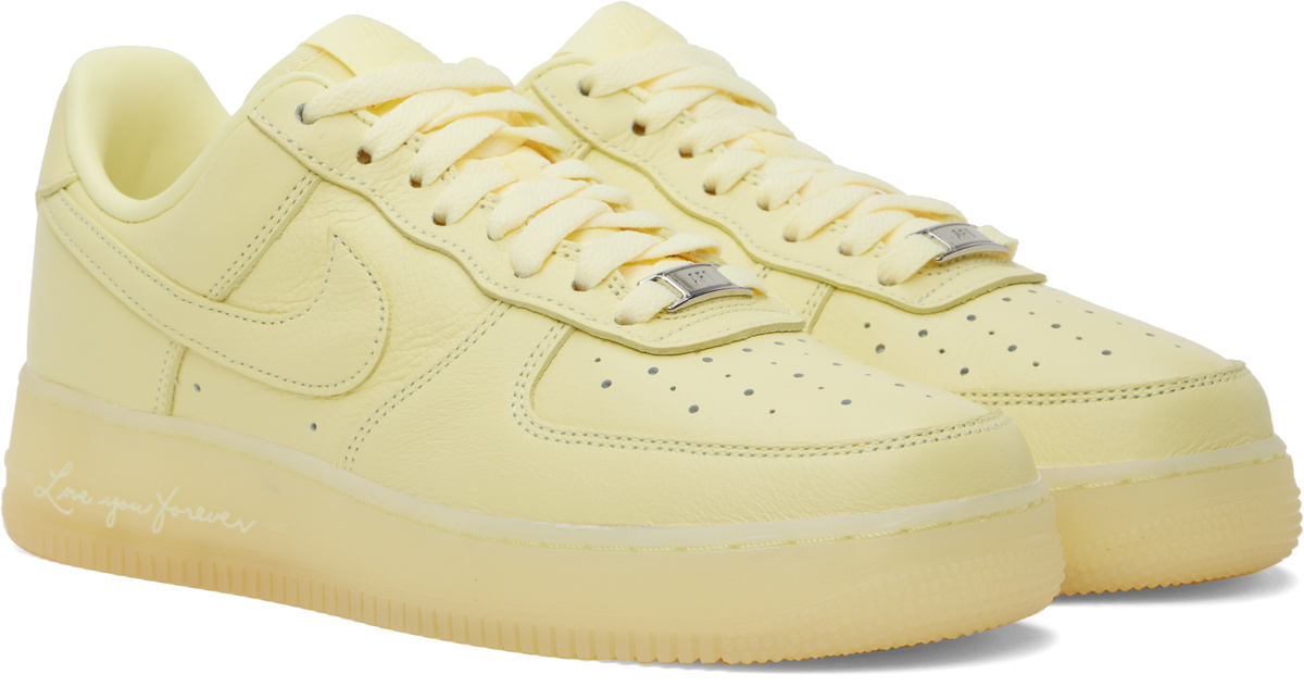 Nike Yellow NOCTA Edition Air Force 1 Certified Lover Boy Sneakers Nike