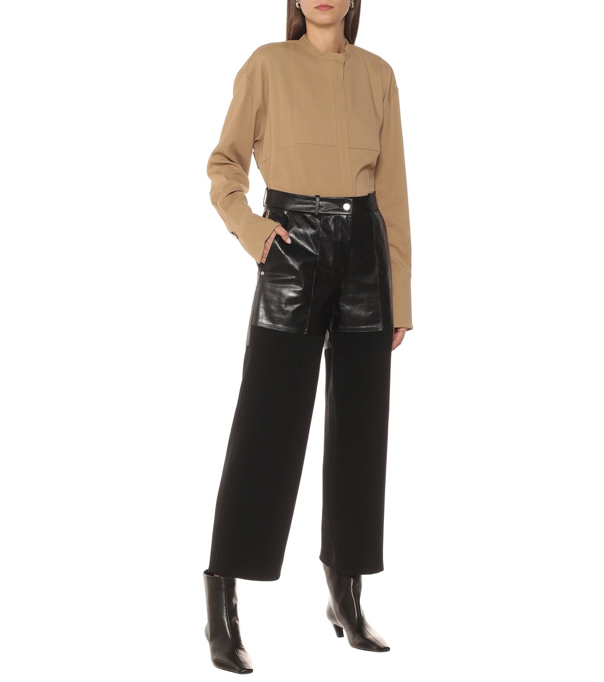 Peter Do - Oversized tuxedo shirt Peter Do