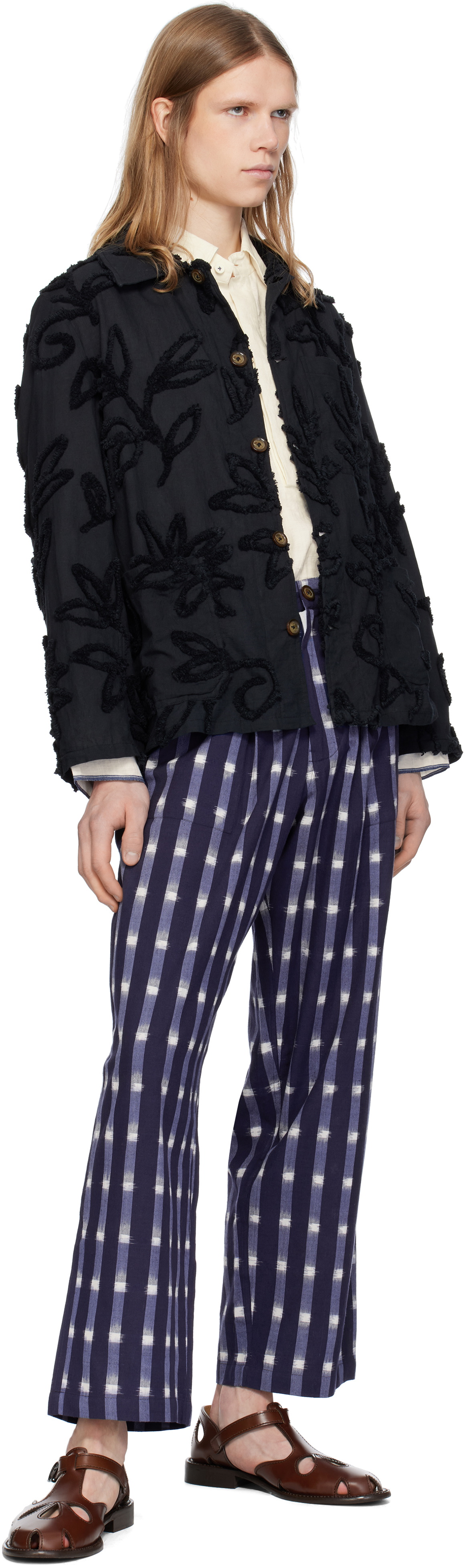 HARAGO Black Chore Jacket HARAGO