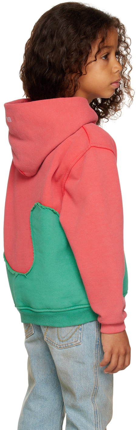 ERL Kids Red & Green Swirl Hoodie ERL ERL Kids Red & Green Swirl Hoodie ERL
