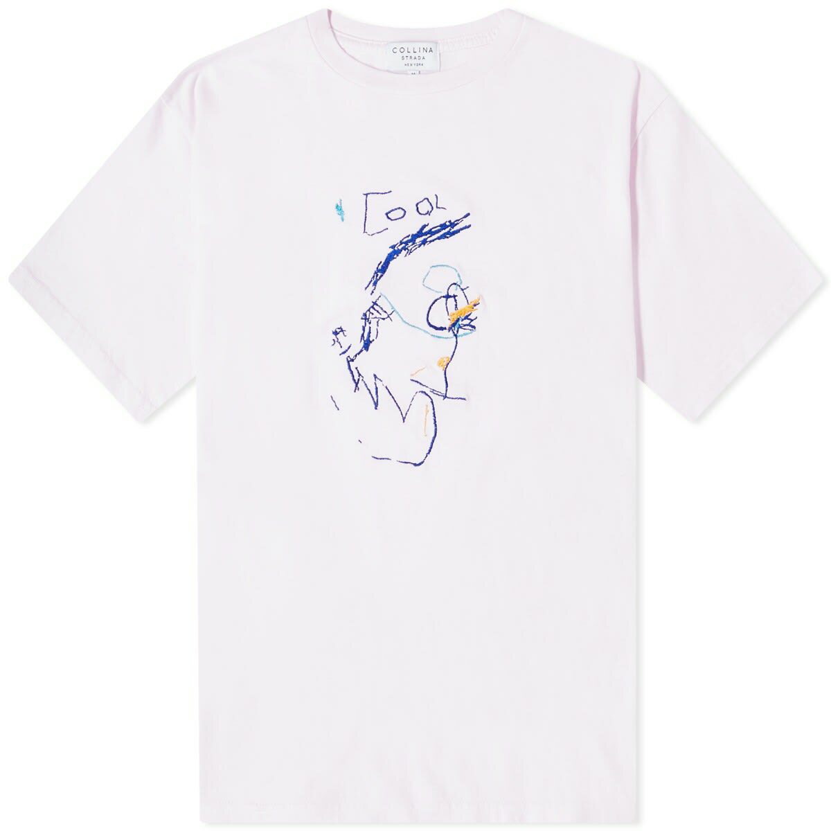 Collina Strada Women's Cool T-Shirt in Blush Collina Strada