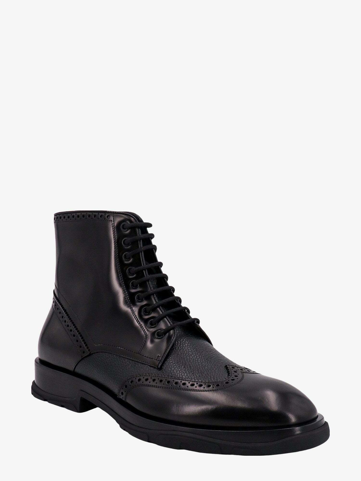 Alexander Mcqueen Boots Black Mens Alexander McQueen