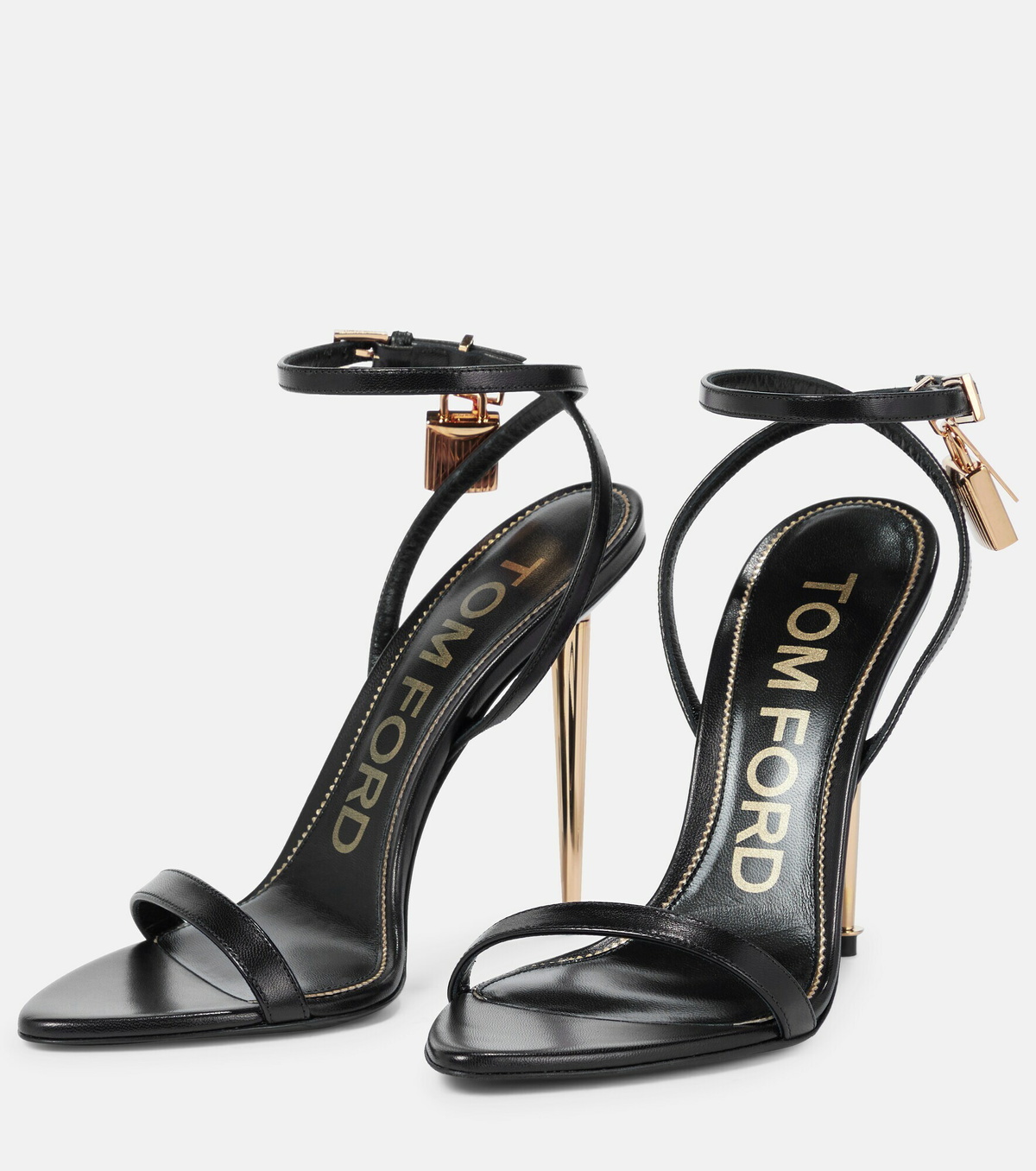 Tom Ford - Padlock leather sandals TOM FORD