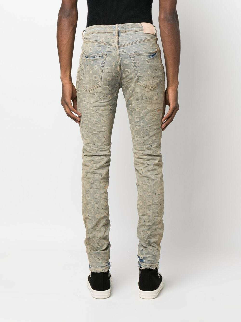 PURPLE BRAND - Cotton Denim Jeans Purple Brand