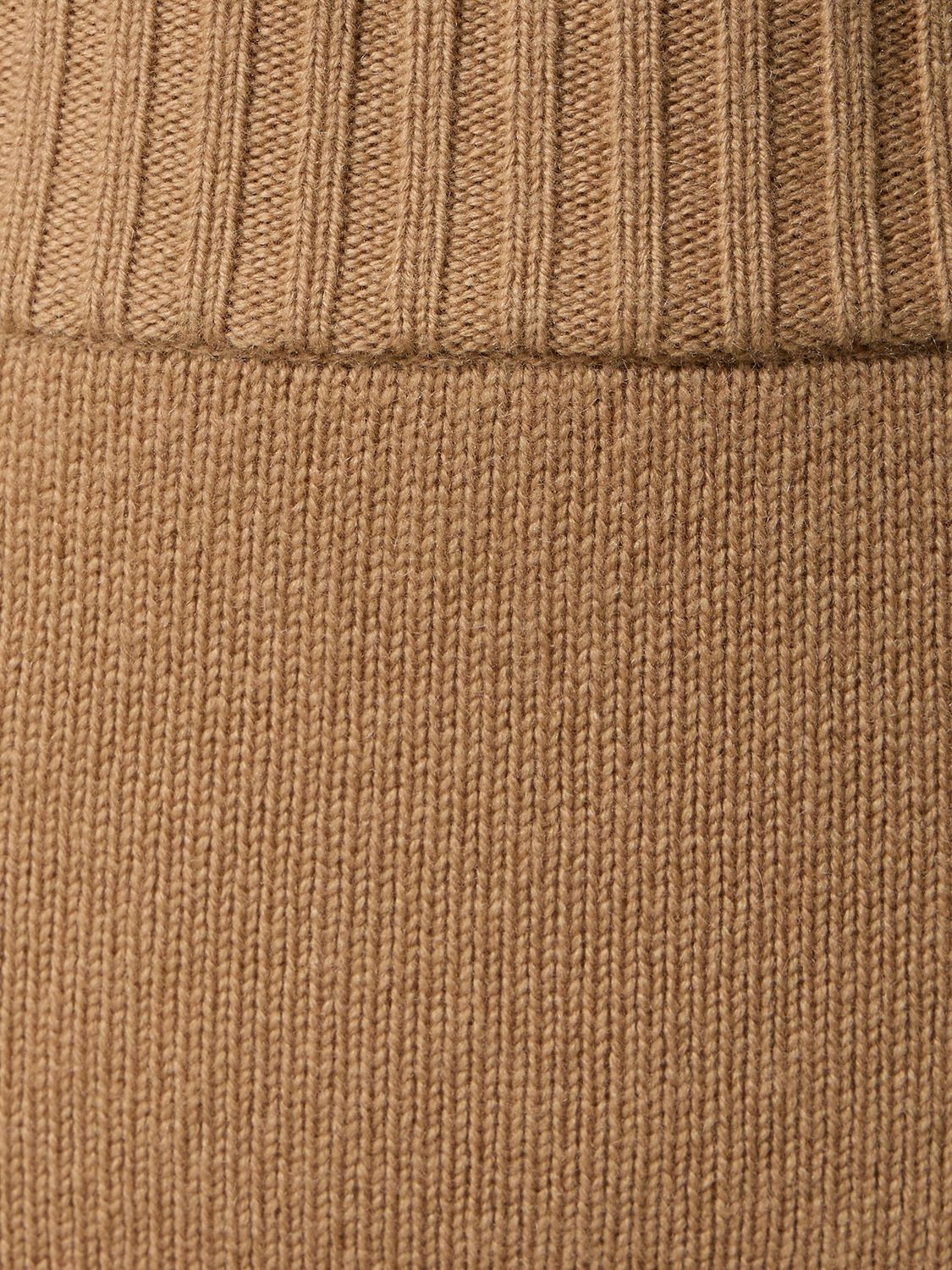 MAX MARA - Lvr Exclusive Wool Blend Knit Midi Skirt Max Mara