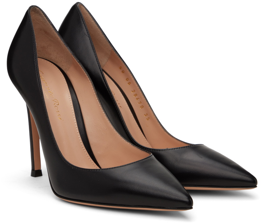 Gianvito Rossi Black Pointed Heels Gianvito Rossi