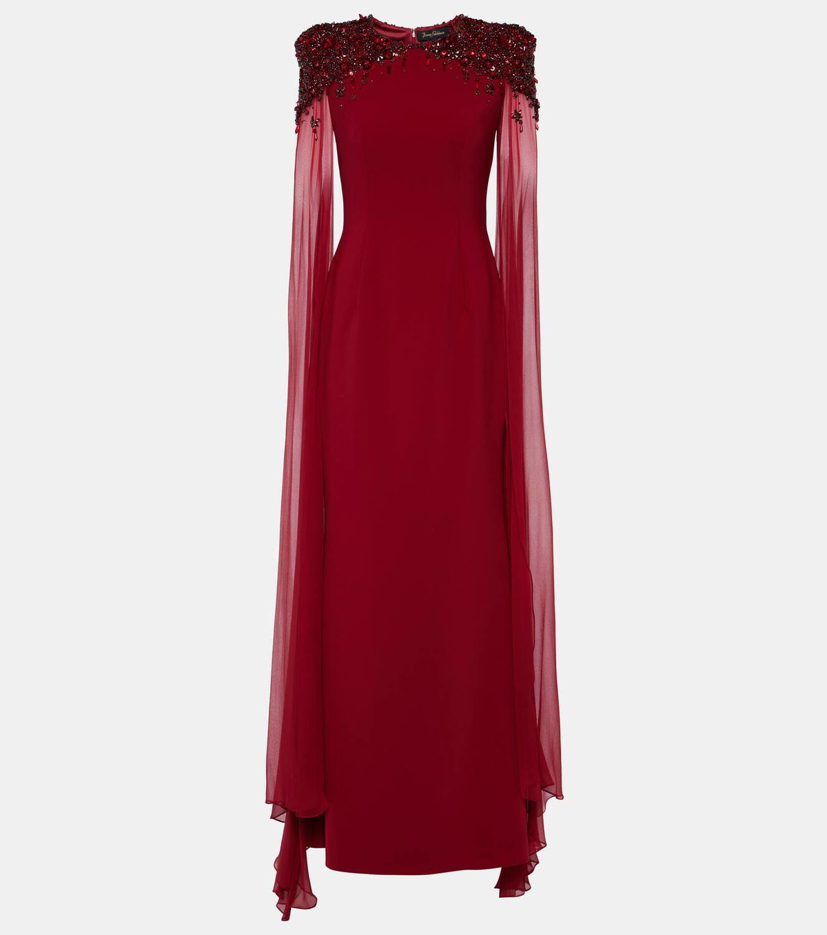 Jenny Packham Jenna embellished caped gown Jenny Packham