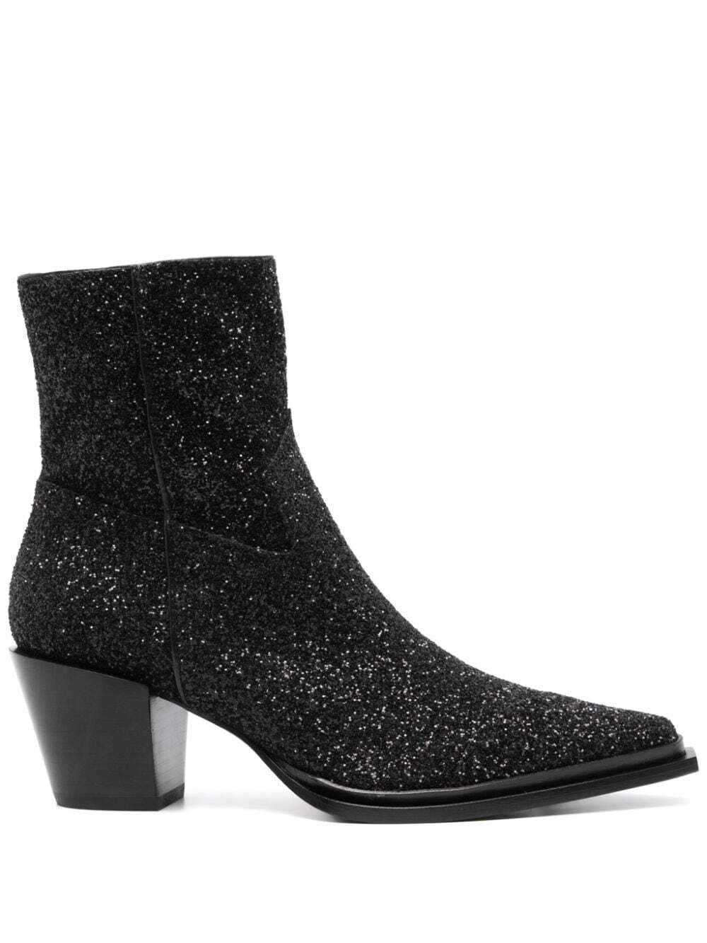 JIMMY CHOO - Cece Ab 60 Glittered Boots Jimmy Choo