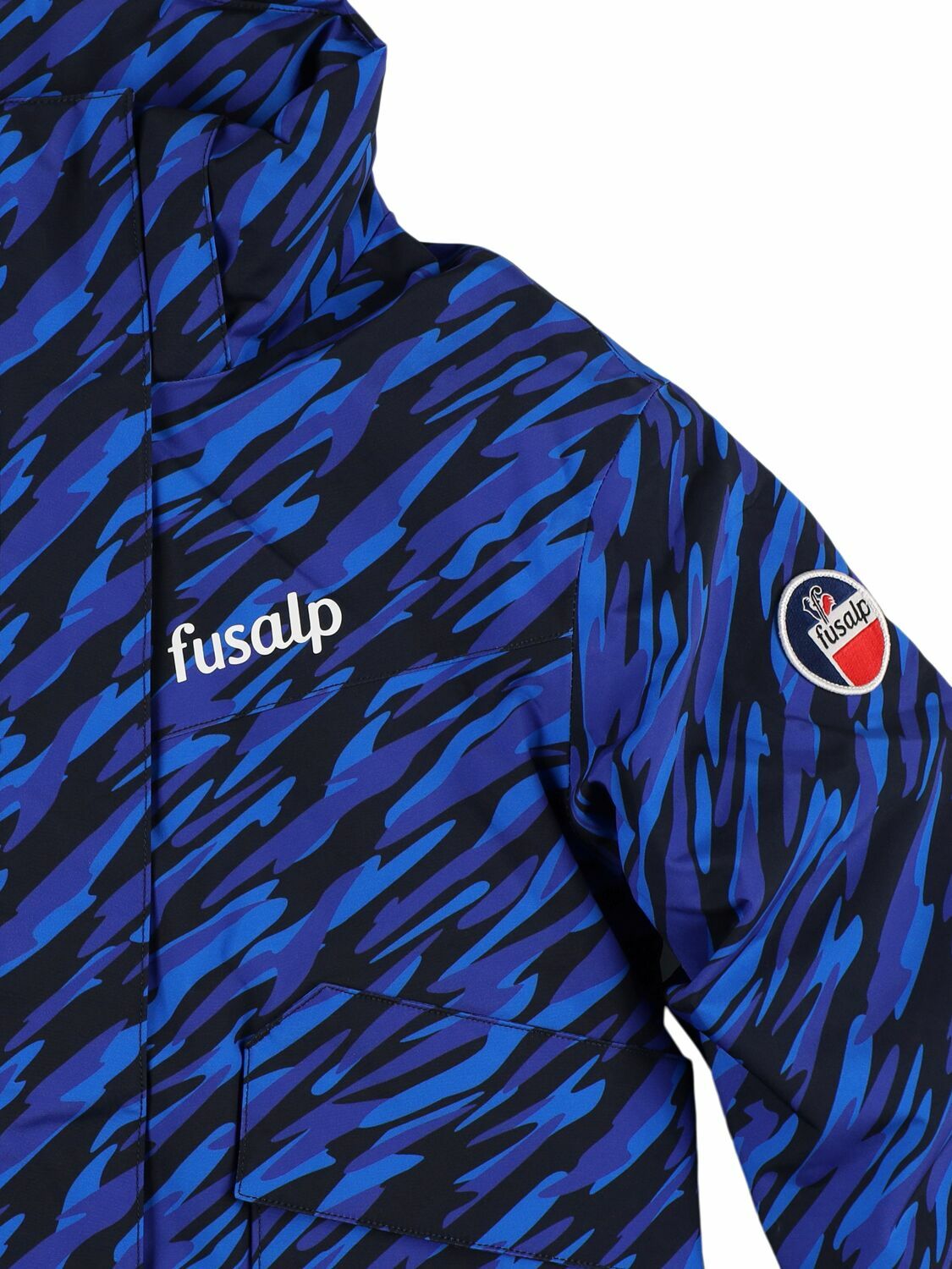 FUSALP Printed Poly Puffer Ski Jacket Fusalp