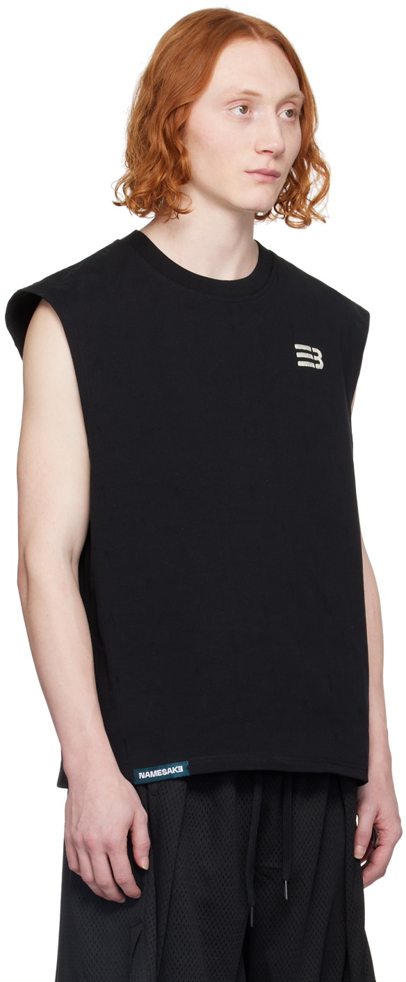 NAMESAKE Black Evans Portal Tank Top NAMESAKE