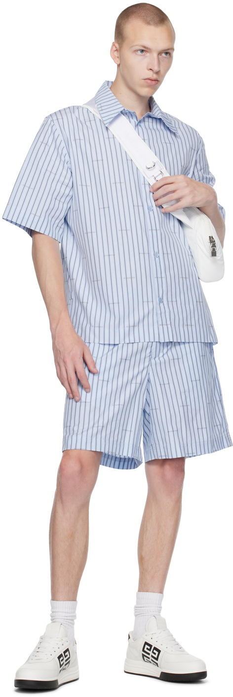 Givenchy Blue Striped Shirt Givenchy