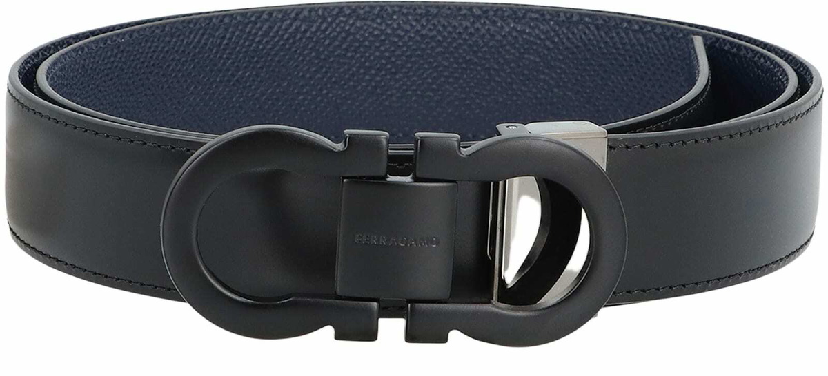 Ferragamo Gancini Reversible Leather Belt Salvatore Ferragamo