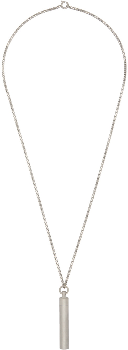 VETEMENTS Silver Powder Necklace Vetements