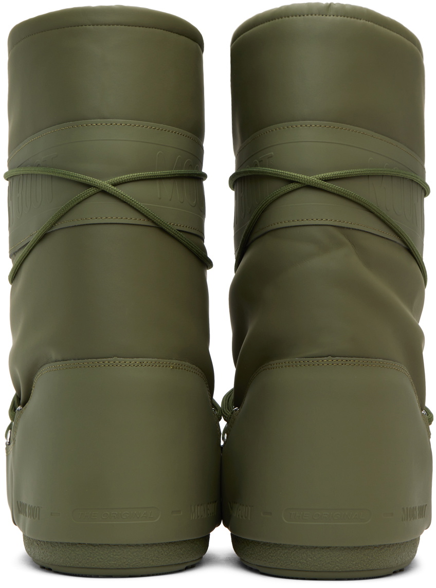 Moon Boot Khaki Icon Boots Moon Boot