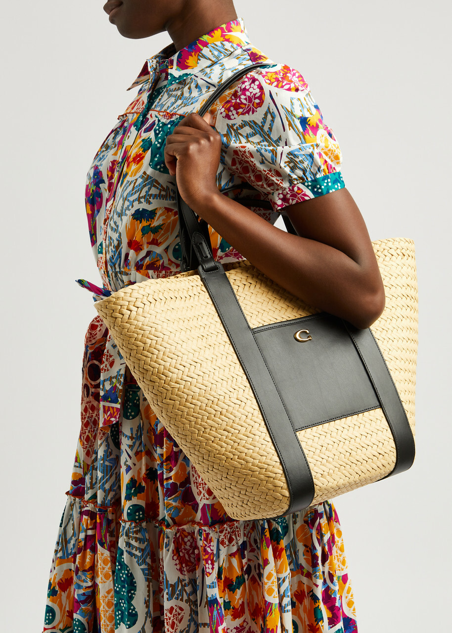 Coach Raffia Tote - Natural - One Size Coach