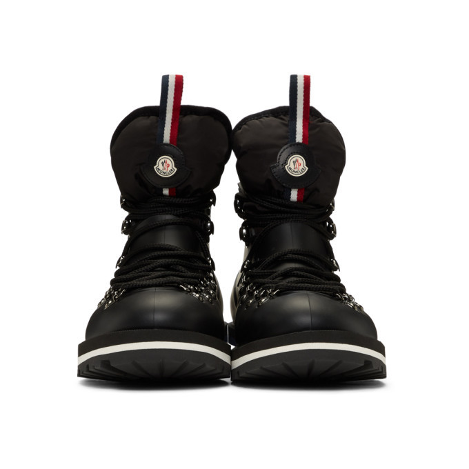 Moncler Black Henoc Hiking Boots Moncler