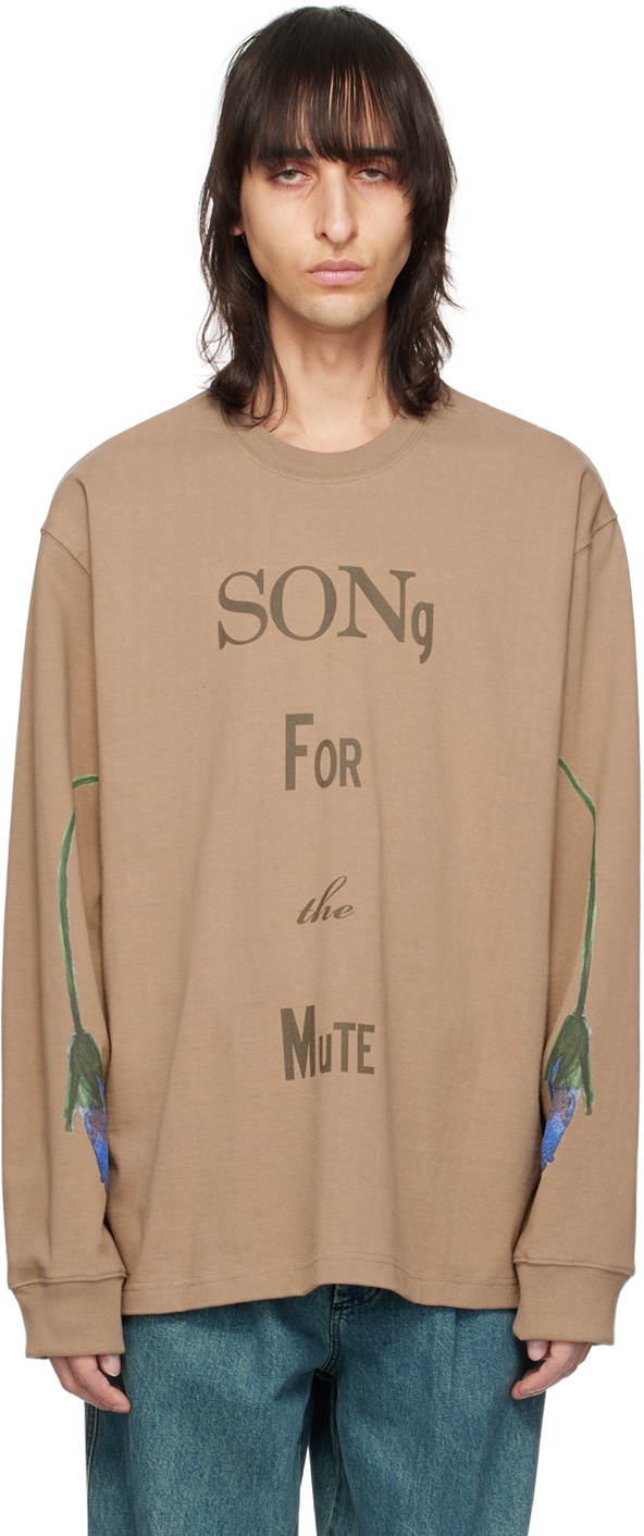 Song for the Mute Beige SFTM Sweatshirt Song for the Mute