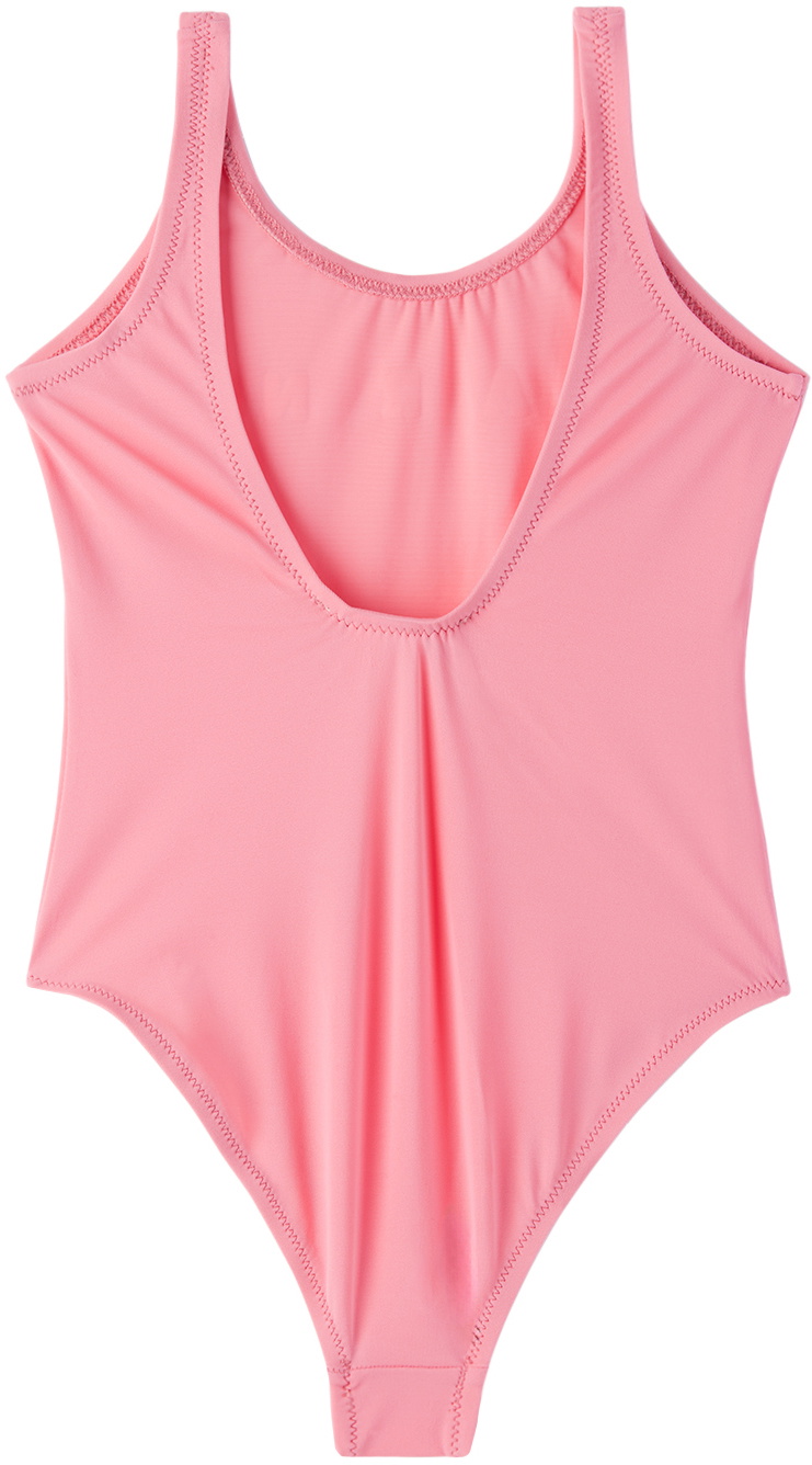 Marni Kids Pink Printed One-Piece Swimsuit Marni