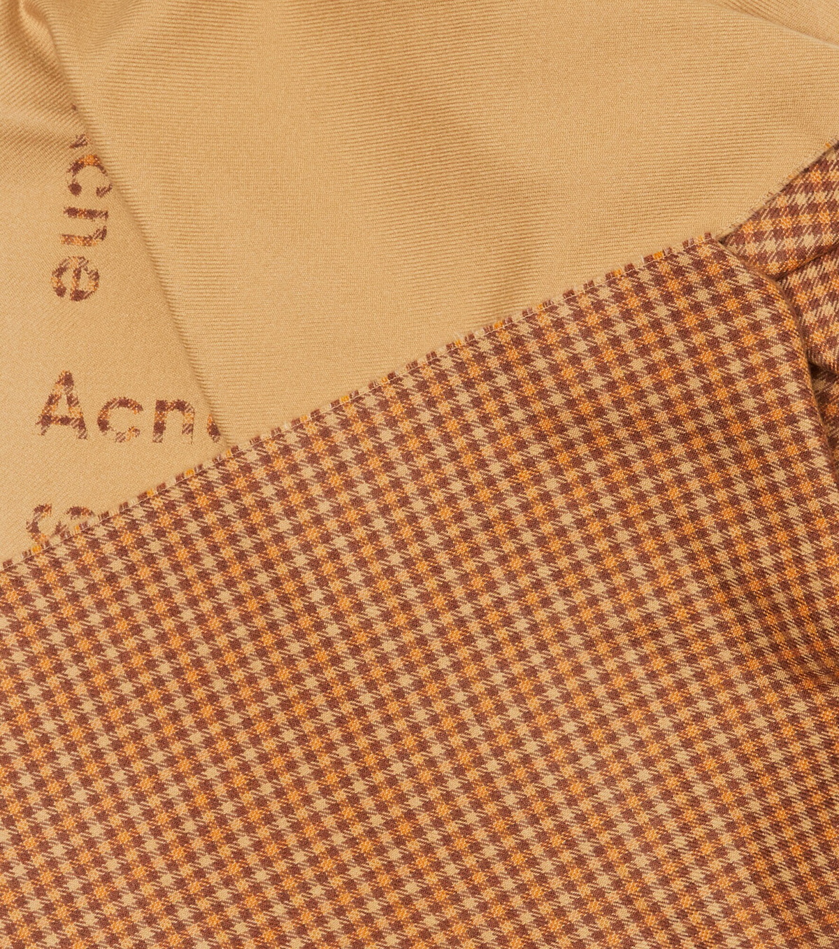 Acne Studios - Checked jacquard wool scarf Acne Studios
