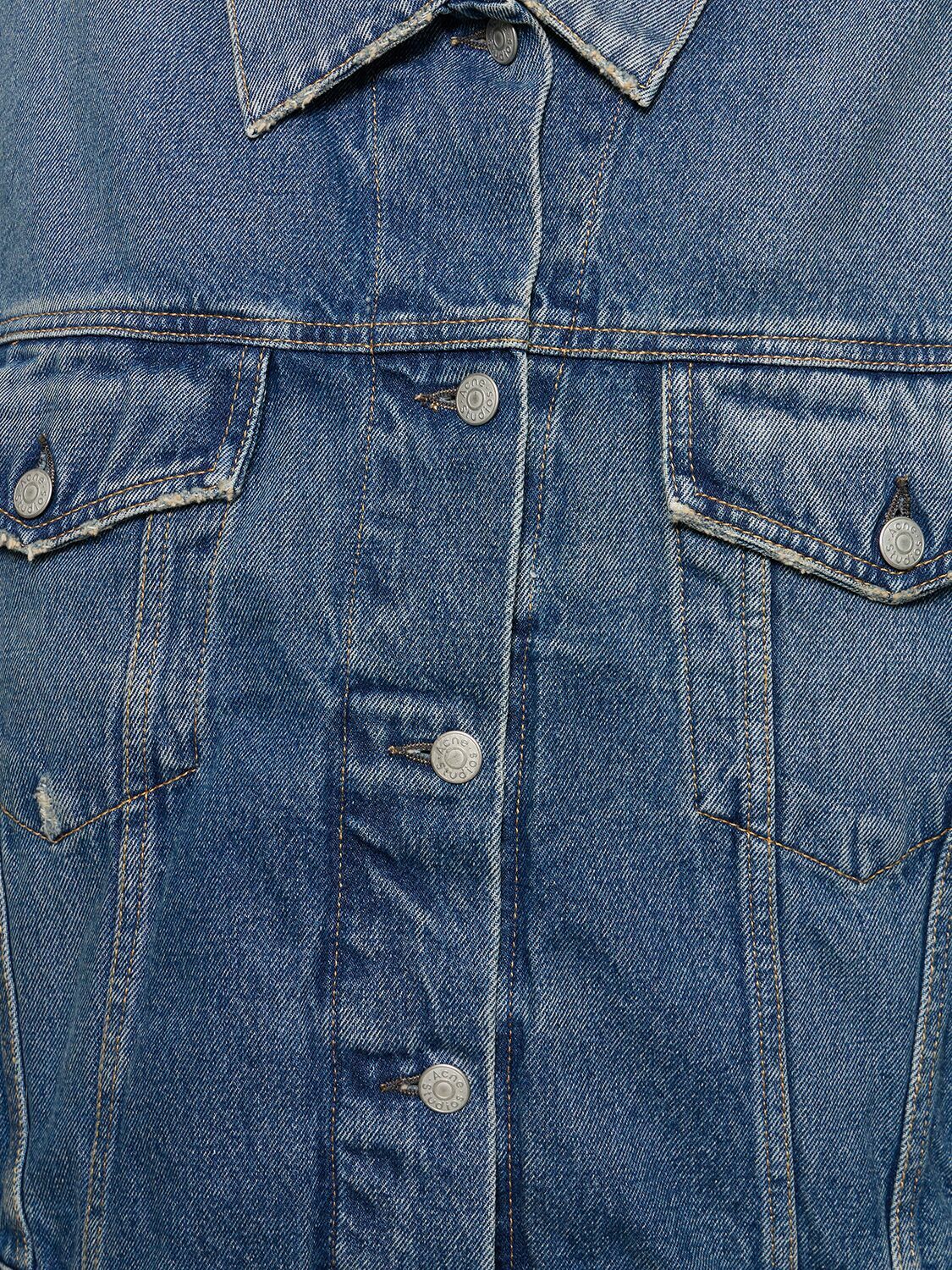 ACNE STUDIOS - Morris Oversize Cotton Denim Jacket Acne Studios