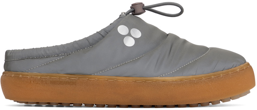 APRÈS Research SSENSE Exclusive Silver Alpha Slippers