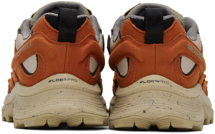 Merrell 1TRL Green & Orange Moab Speed Zip GTX Sneakers Merrell 1TRL