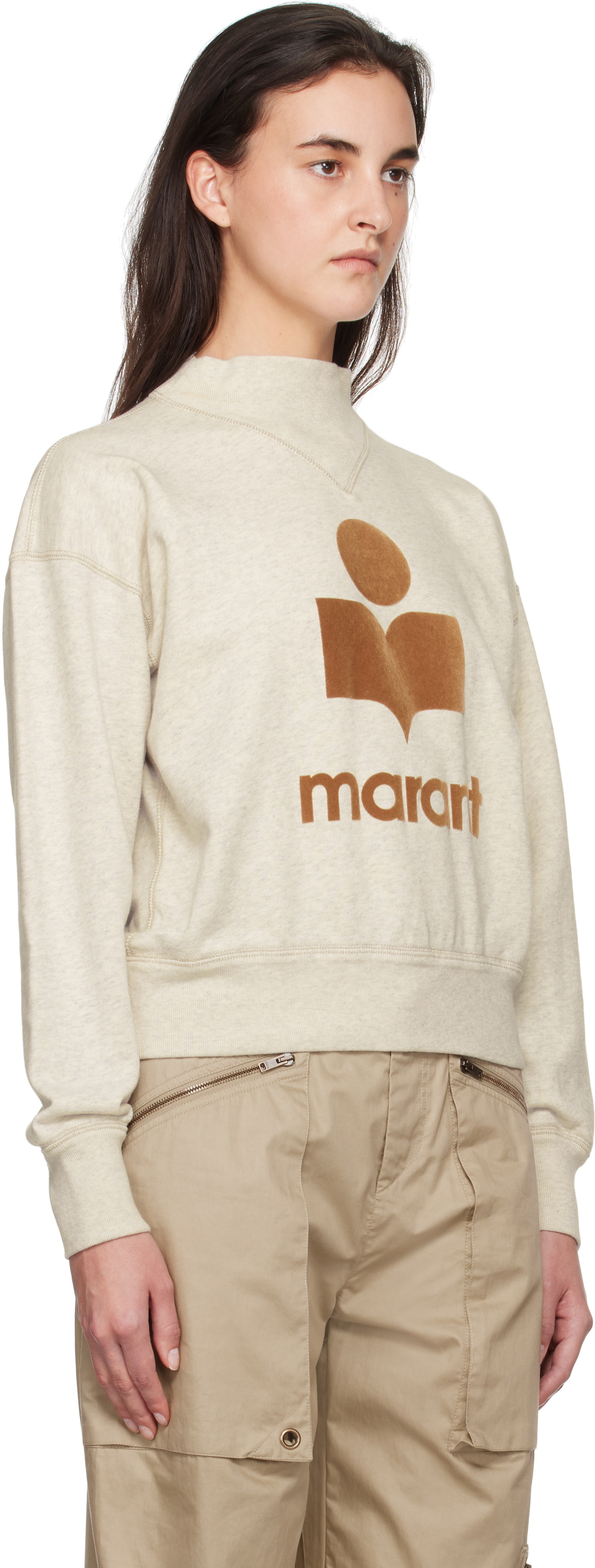 Isabel Marant Etoile Gray Moby Sweatshirt Isabel Marant Etoile