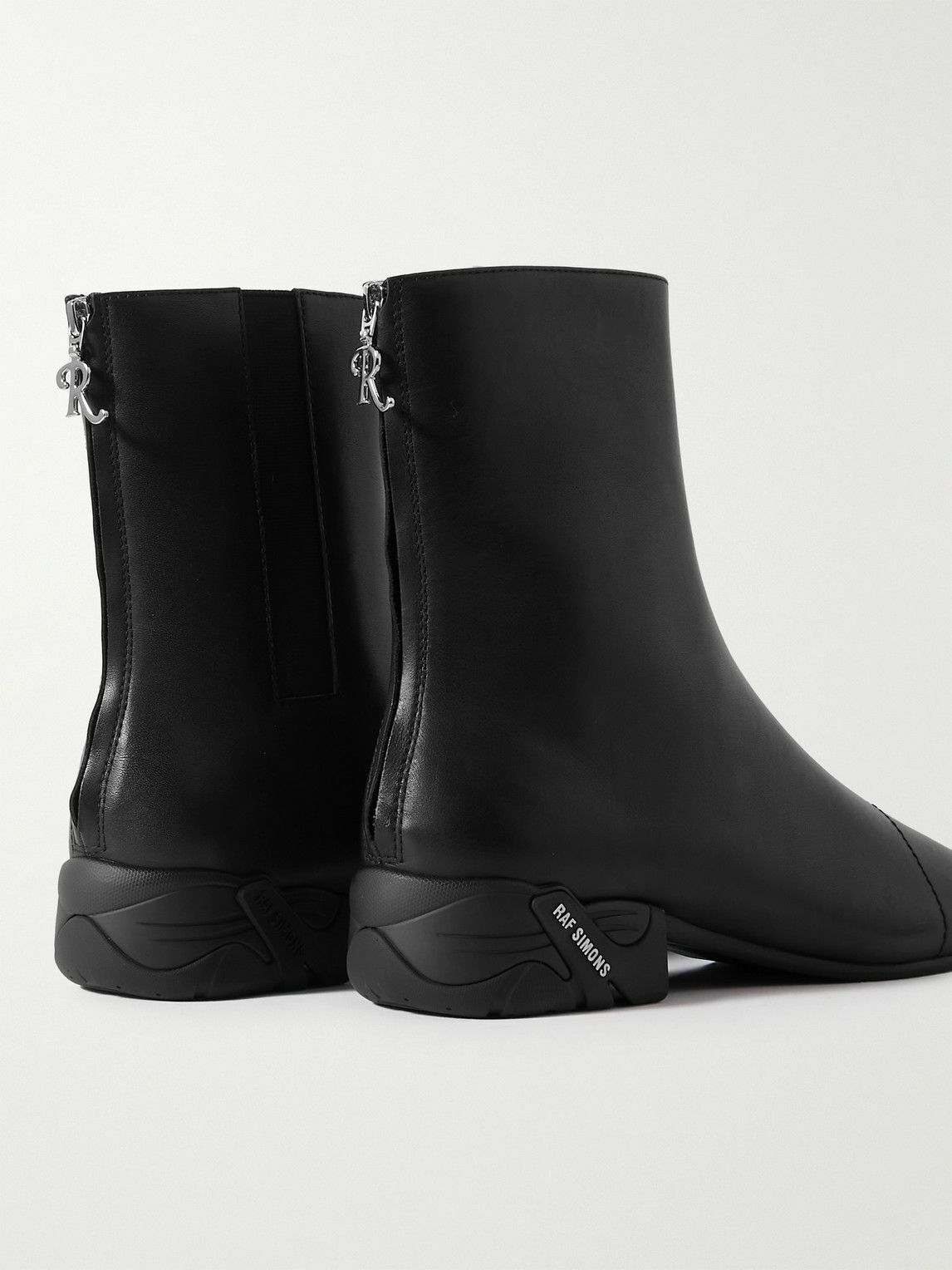 Raf Simons - Solaris Leather Chelsea Boots - Black Raf Simons