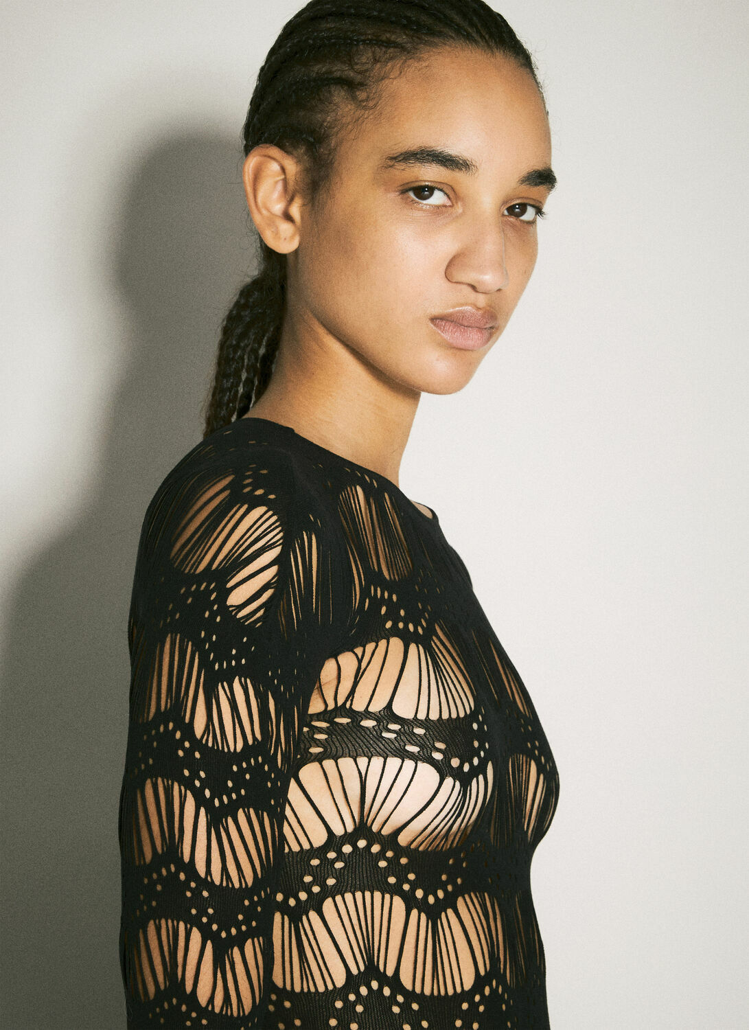 Saint Laurent Laddered Bodysuit Saint Laurent