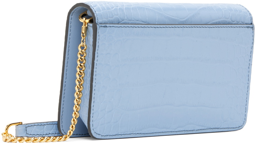 TOM FORD Blue Croc Bag TOM FORD