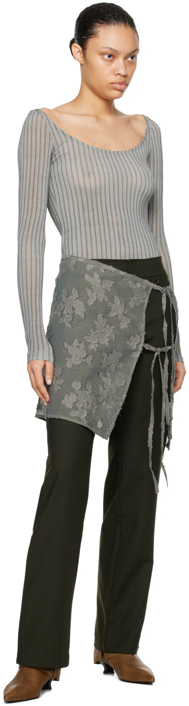 Paloma Wool Khaki Baozi Trousers Paloma Wool