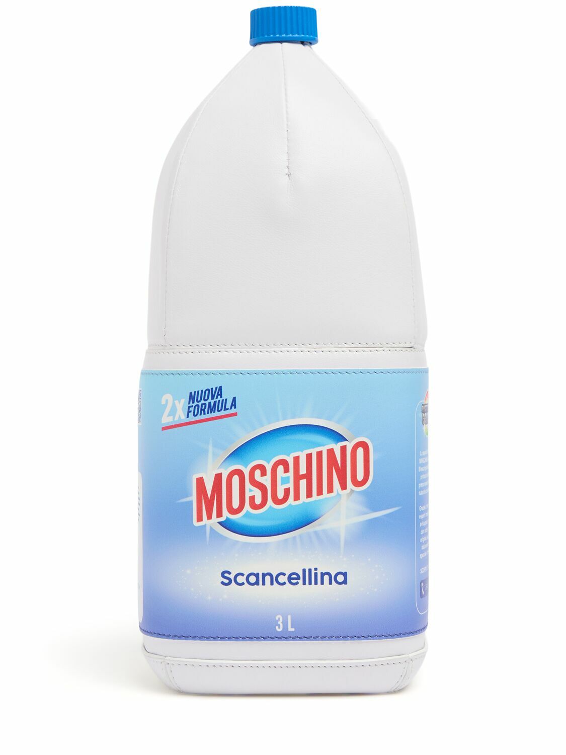 MOSCHINO Bleach Item Bag Leather Clutch Moschino