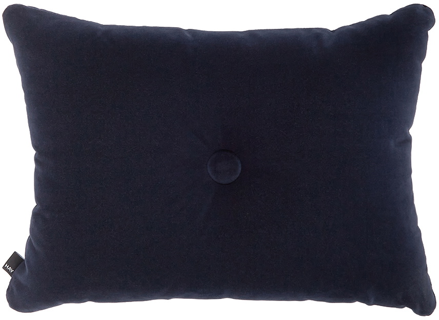 HAY Navy Dot Cushion HAY