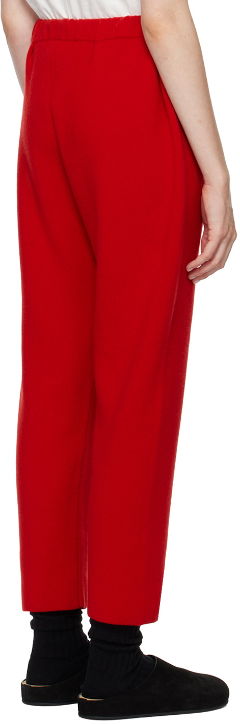 The Row Red Herea Lounge Pants The Row