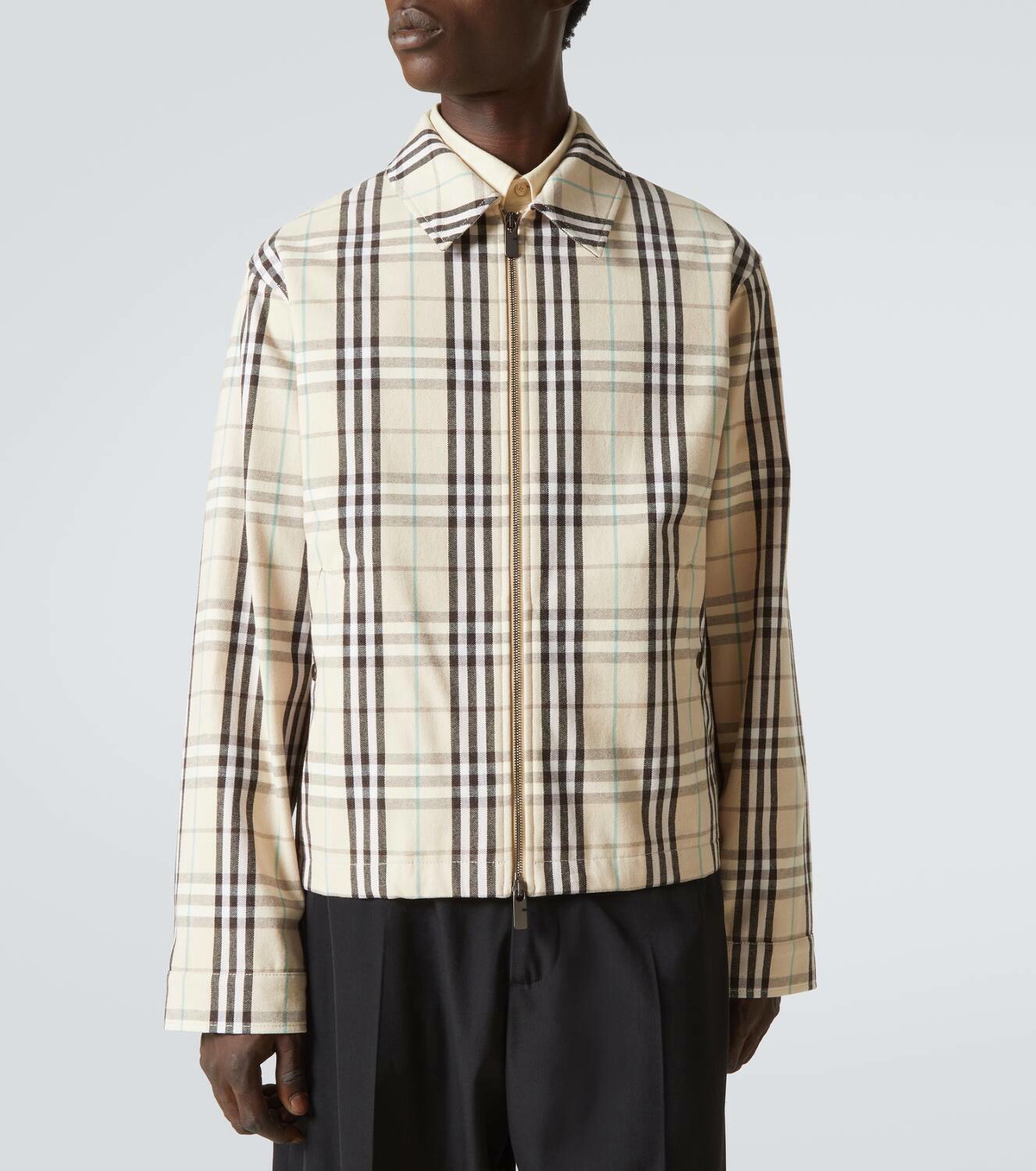Burberry Burberry Check cotton jacket Burberry