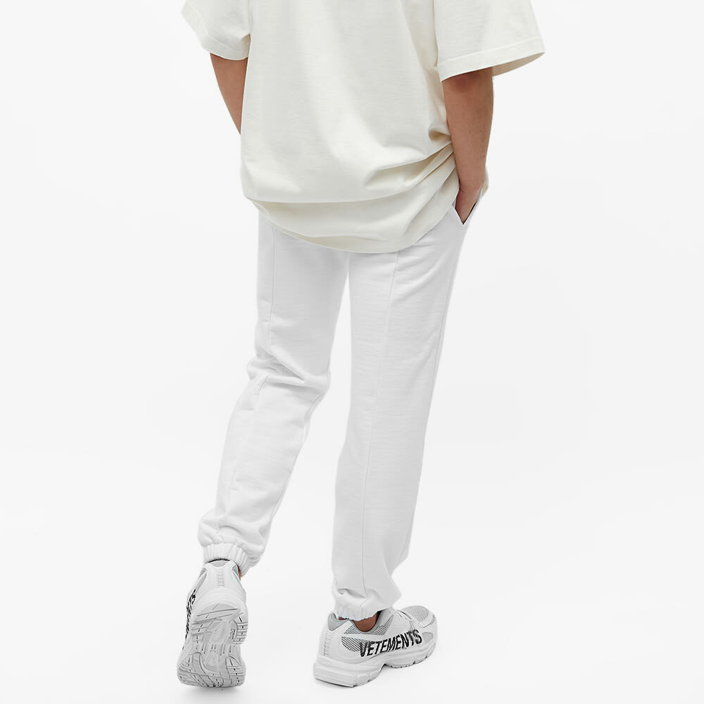 Vetements Women's Logo Push-Up Sweat Pants in White Vetements