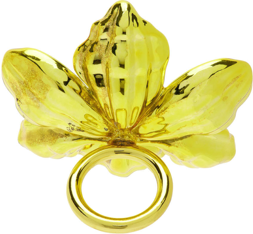 HUGO KREIT Yellow Iris Ring Hugo Kreit