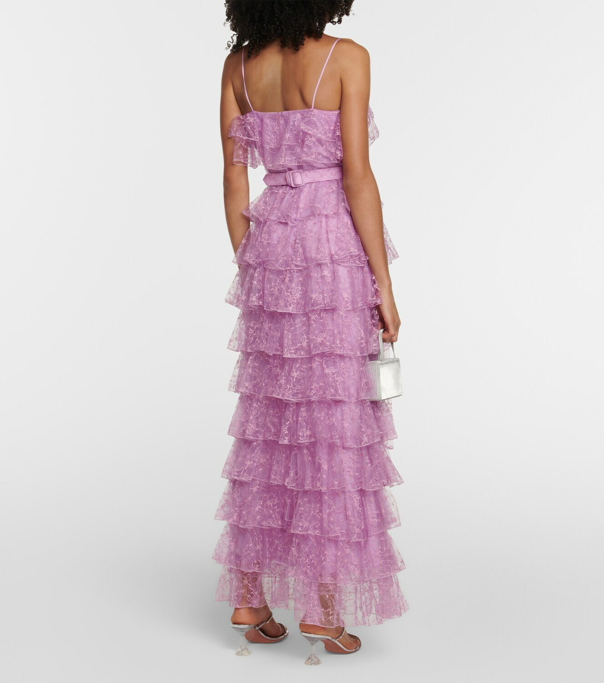 Rodarte Floral tulle maxi dress Rodarte