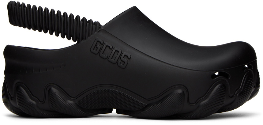 GCDS Black Ibex Clogs GCDS