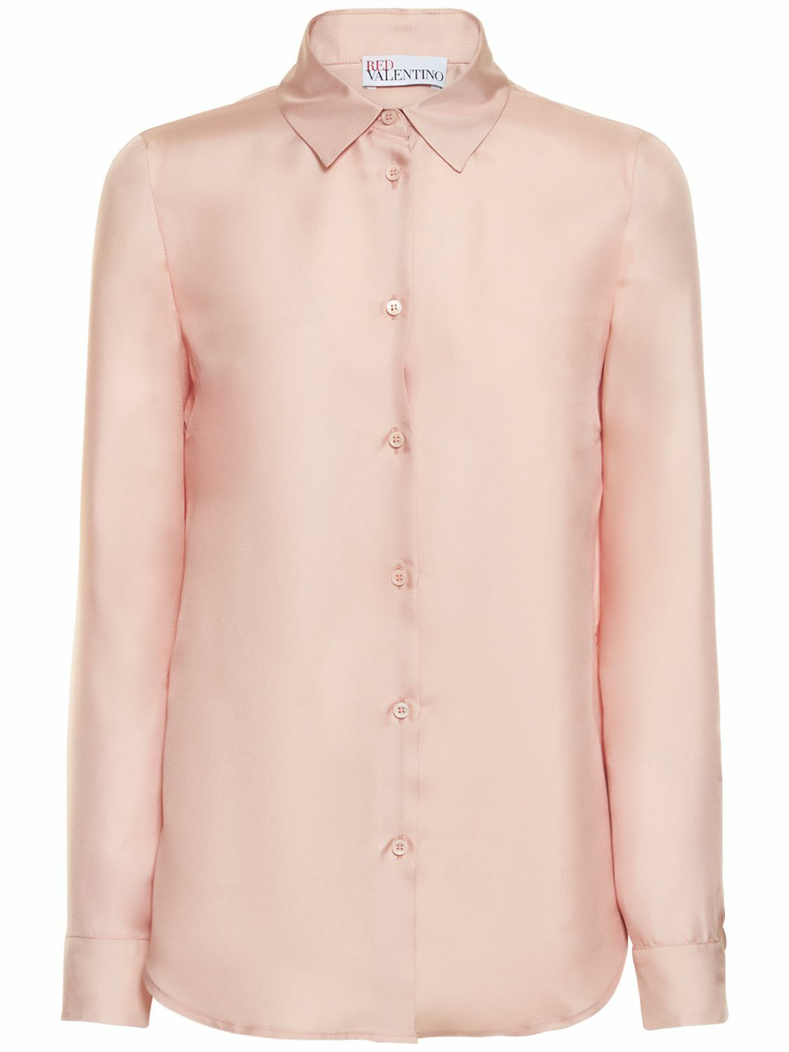 RED VALENTINO Silk Twill Shirt RED Valentino